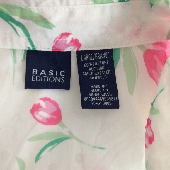 Basic Editions | Tops | Basic Editions Blouse | Poshmark